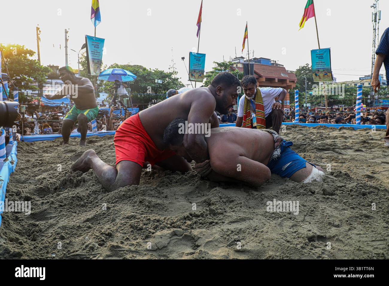The 116th edition of Chittagong's traditional wrestling competition ...