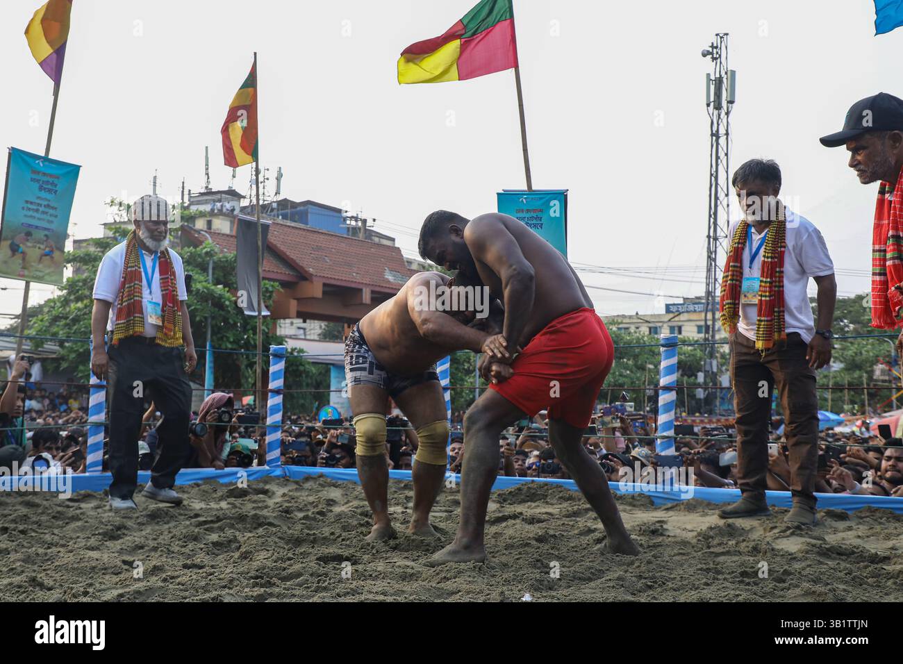 The 116th edition of Chittagong's traditional wrestling competition ...