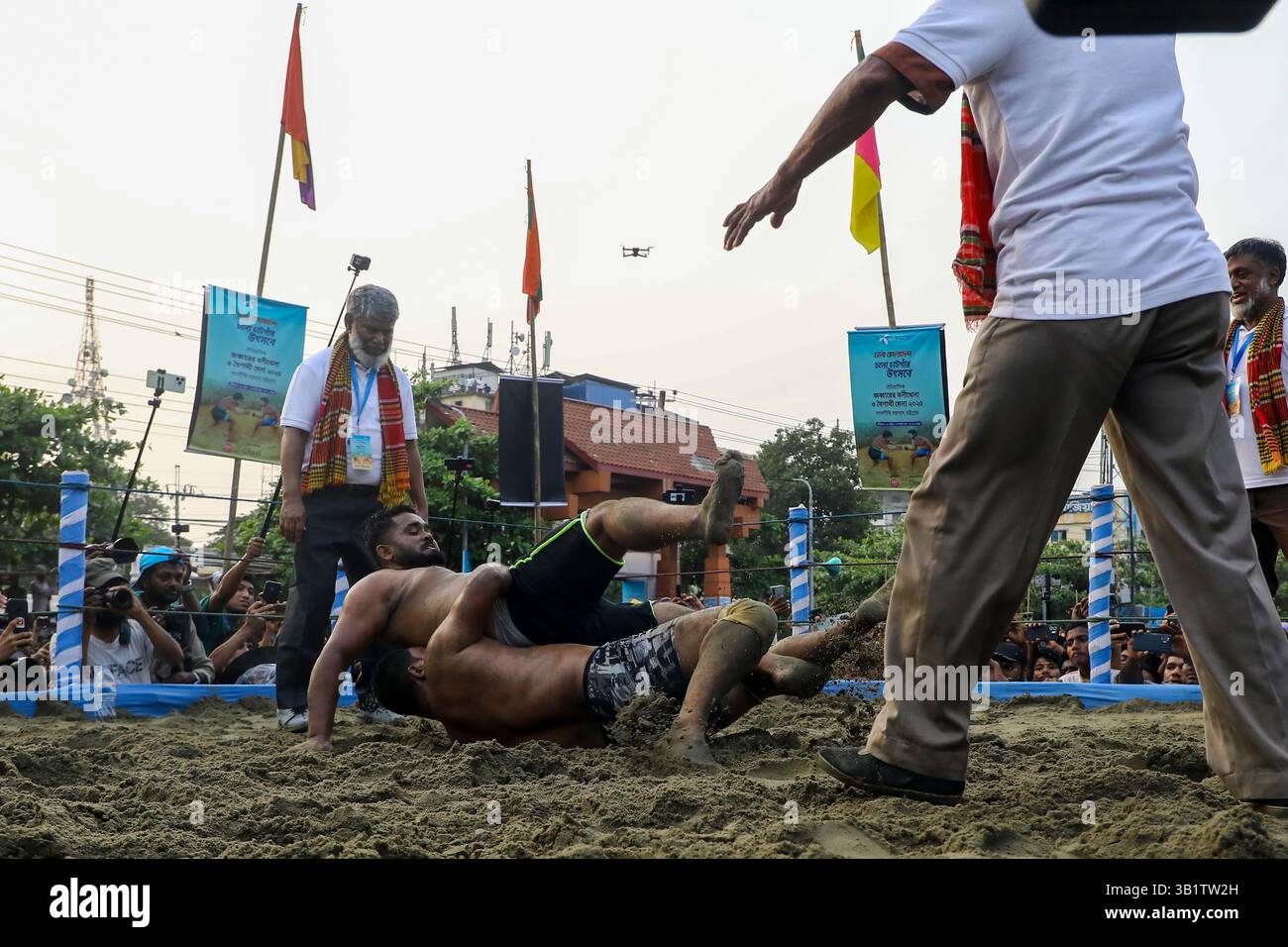 The 116th edition of Chittagong's traditional wrestling competition ...