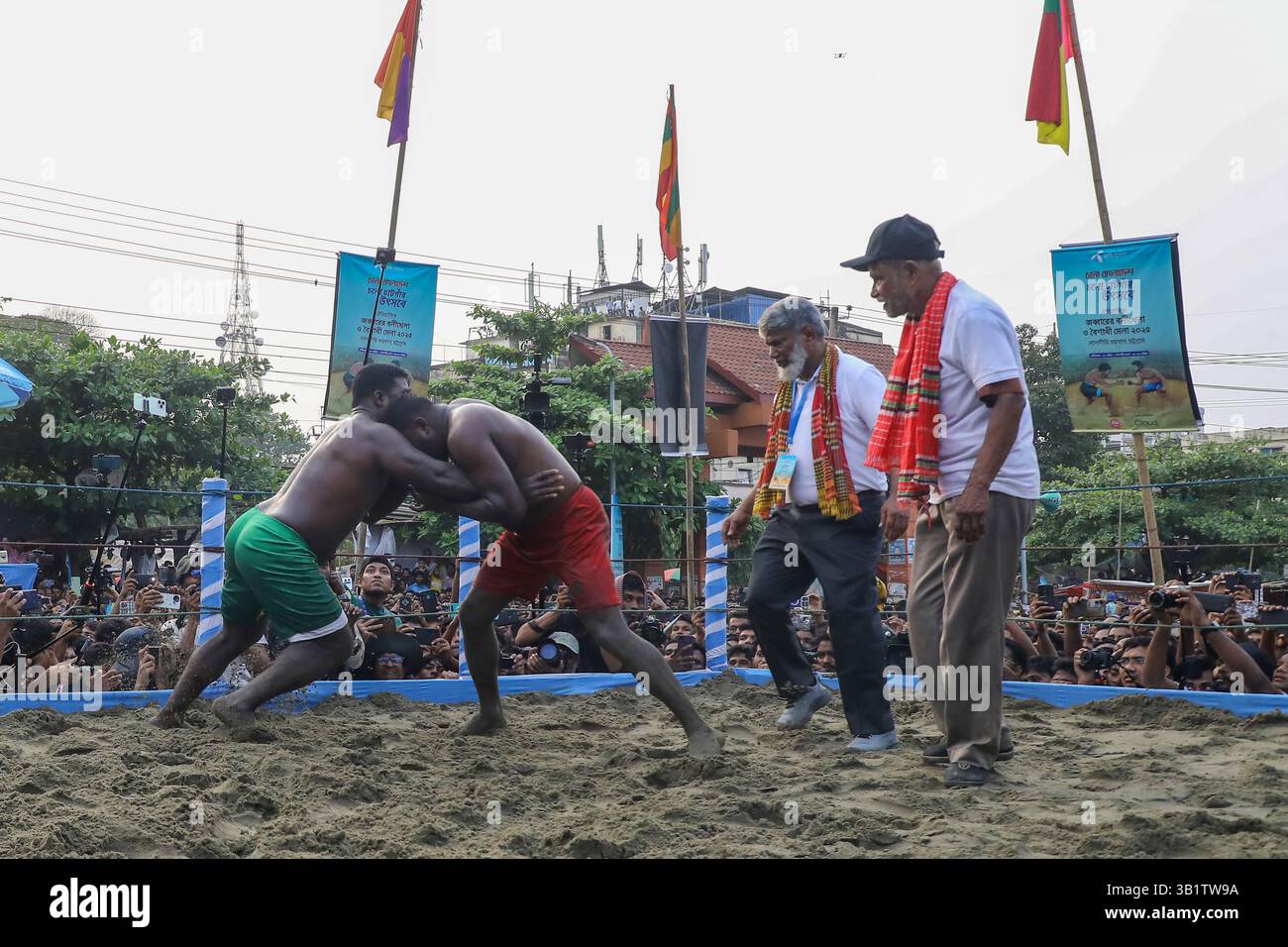 The 116th edition of Chittagong's traditional wrestling competition ...