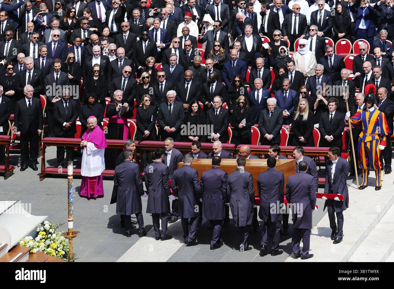 Vatican City, Vatican. 26th Apr 2025. VATICAN CITY - Archbishop Diego ...