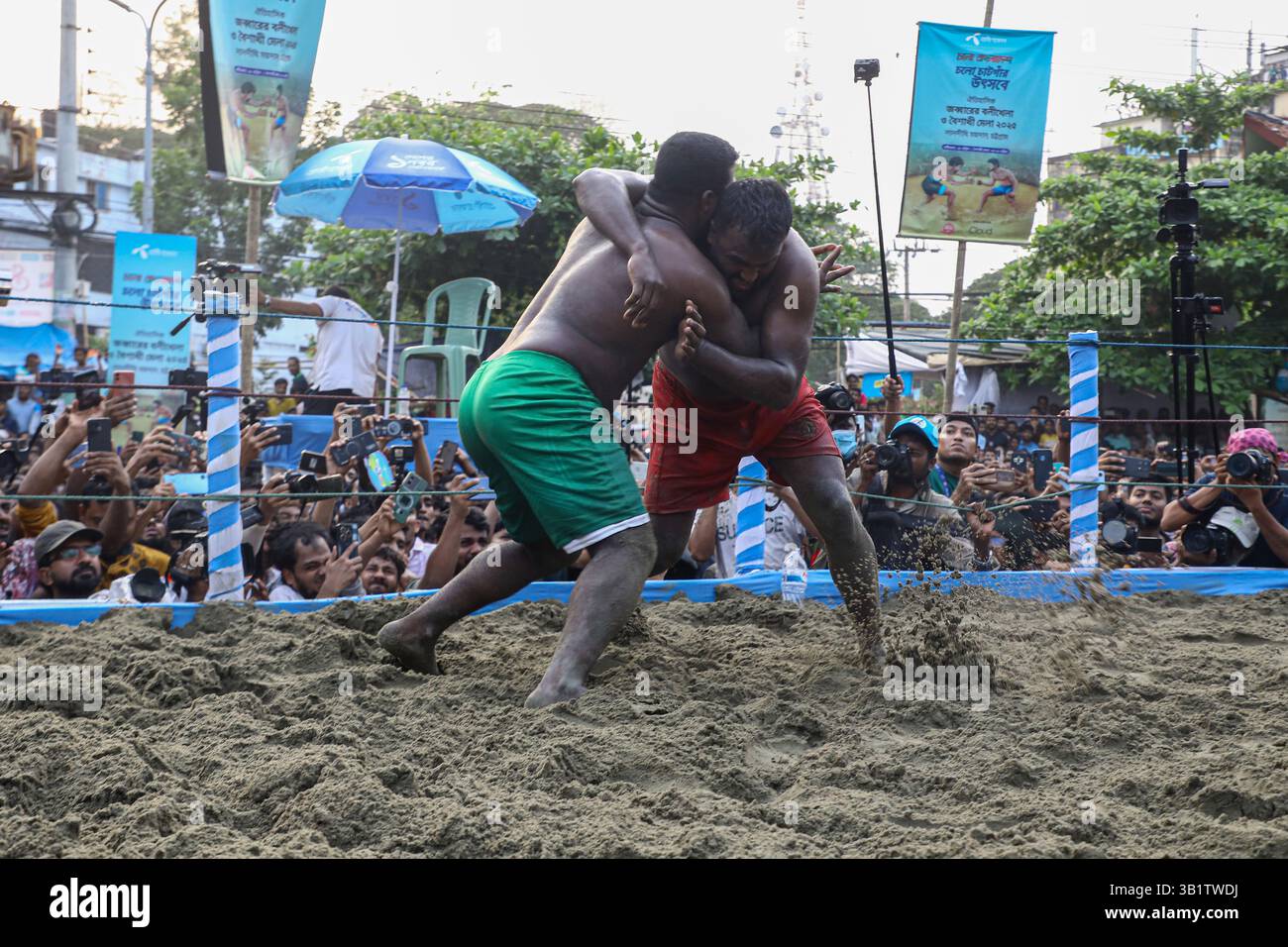 The 116th edition of Chittagong's traditional wrestling competition ...