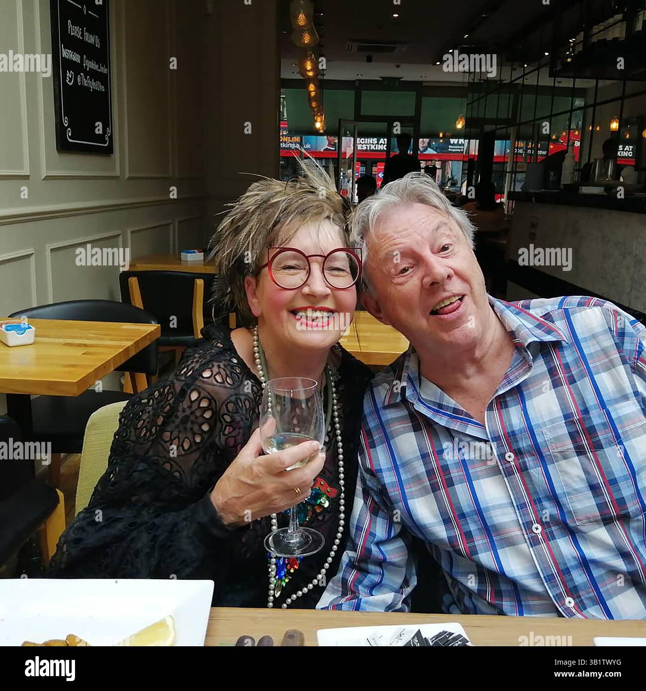 Undated handout photo by Mario Renzullo of Su Pollard and of Philip ...