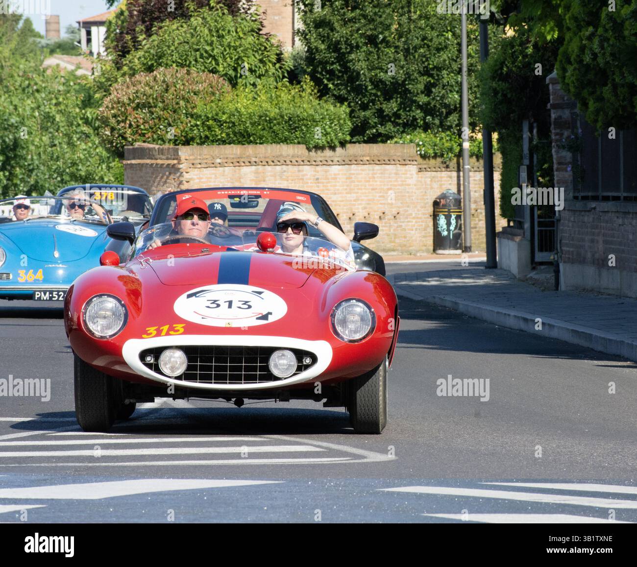 FERRARA , ITALY - jun 15 -2024 : FERRARI 750 MONZA SPIDER SCAGLIETTI ...