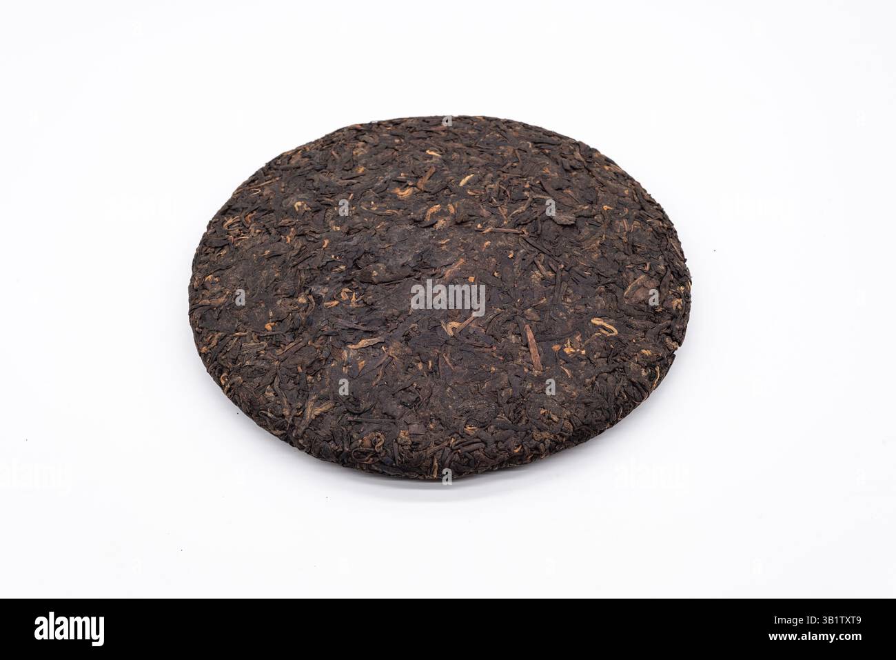 A round piece of tea leaves Stock Photo - Alamy