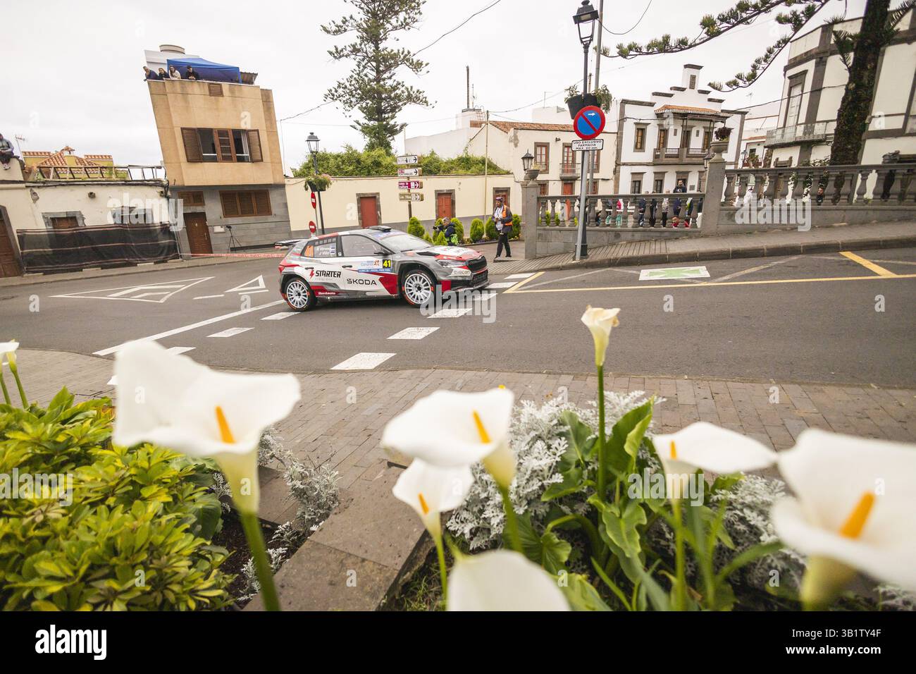 41 Robert VIRVES, Jakko VIILO, Skoda Fabia RS Rally2, action during the ...
