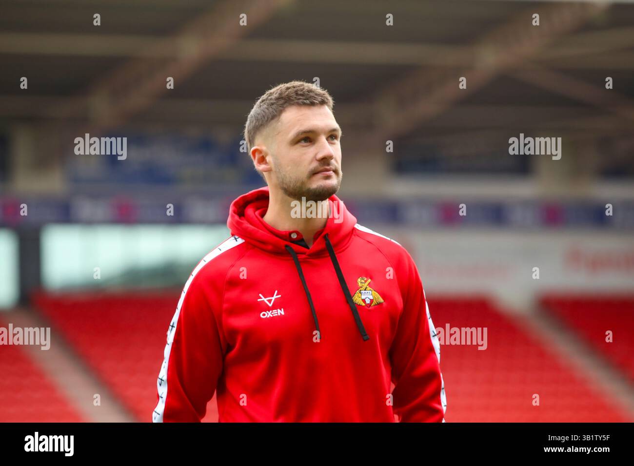 Eco - Power Stadium, Doncaster, England - 26th April 2025 Luke Molyneux ...