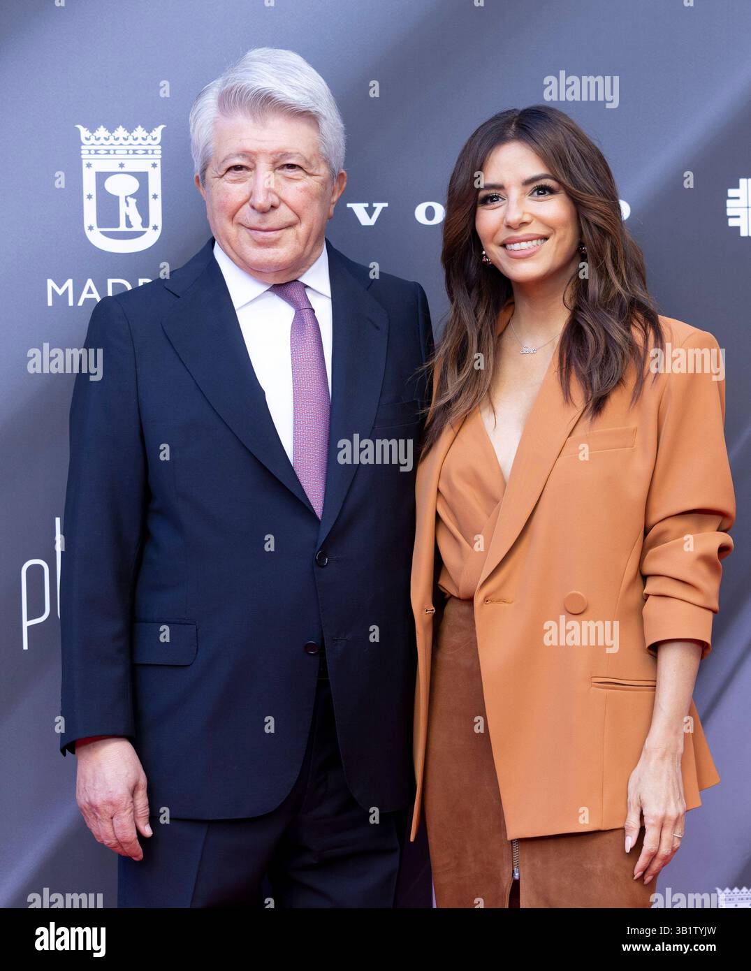 Enrique Cerezo and actress Eva Longoria attended 'Platino de Honor ...
