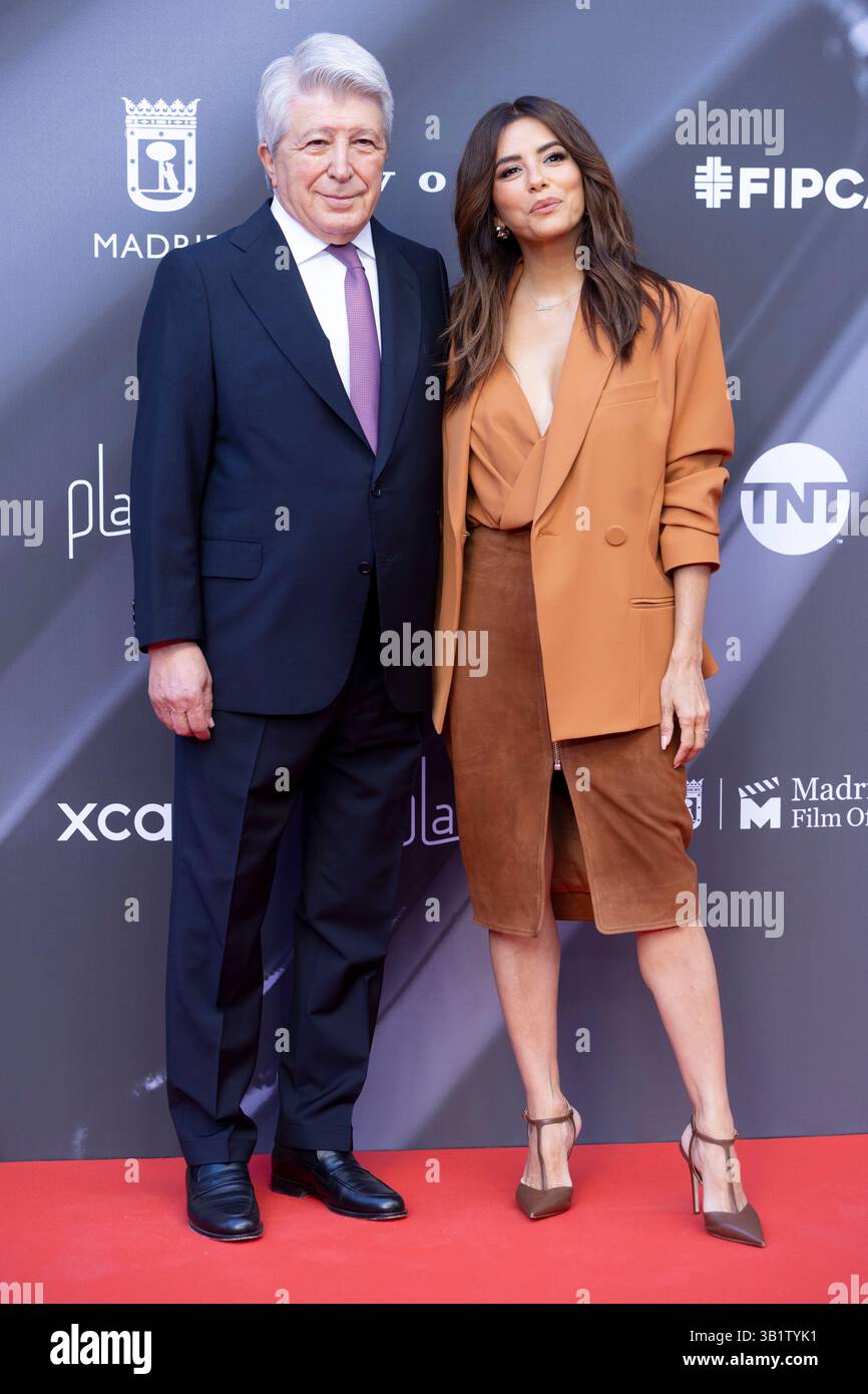 Enrique Cerezo and actress Eva Longoria attended 'Platino de Honor ...