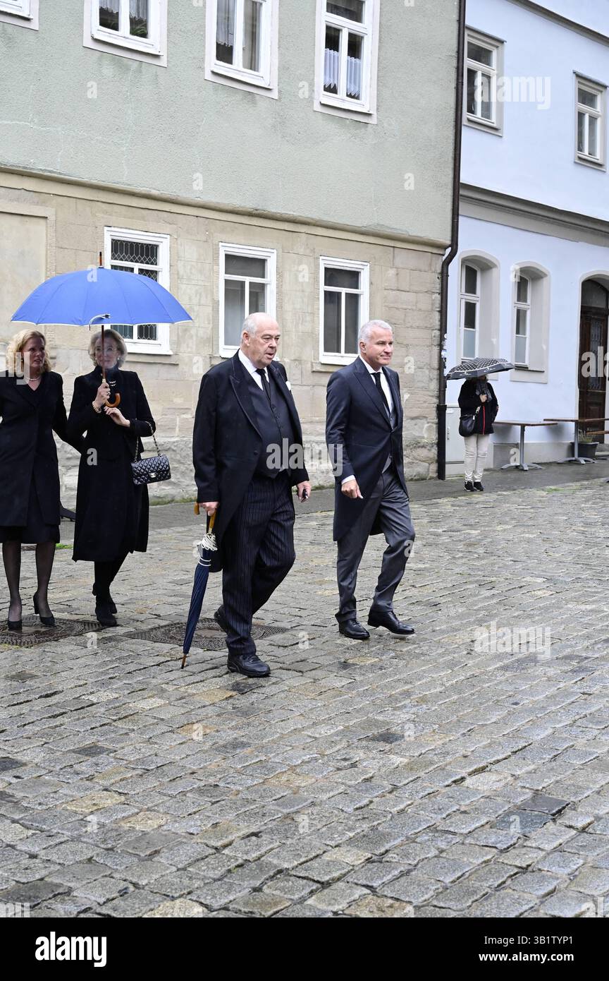 Ludwig Fürst zu Löwenstein-Wertheim-Freudenberg und Ehefrau Elisabeth ...