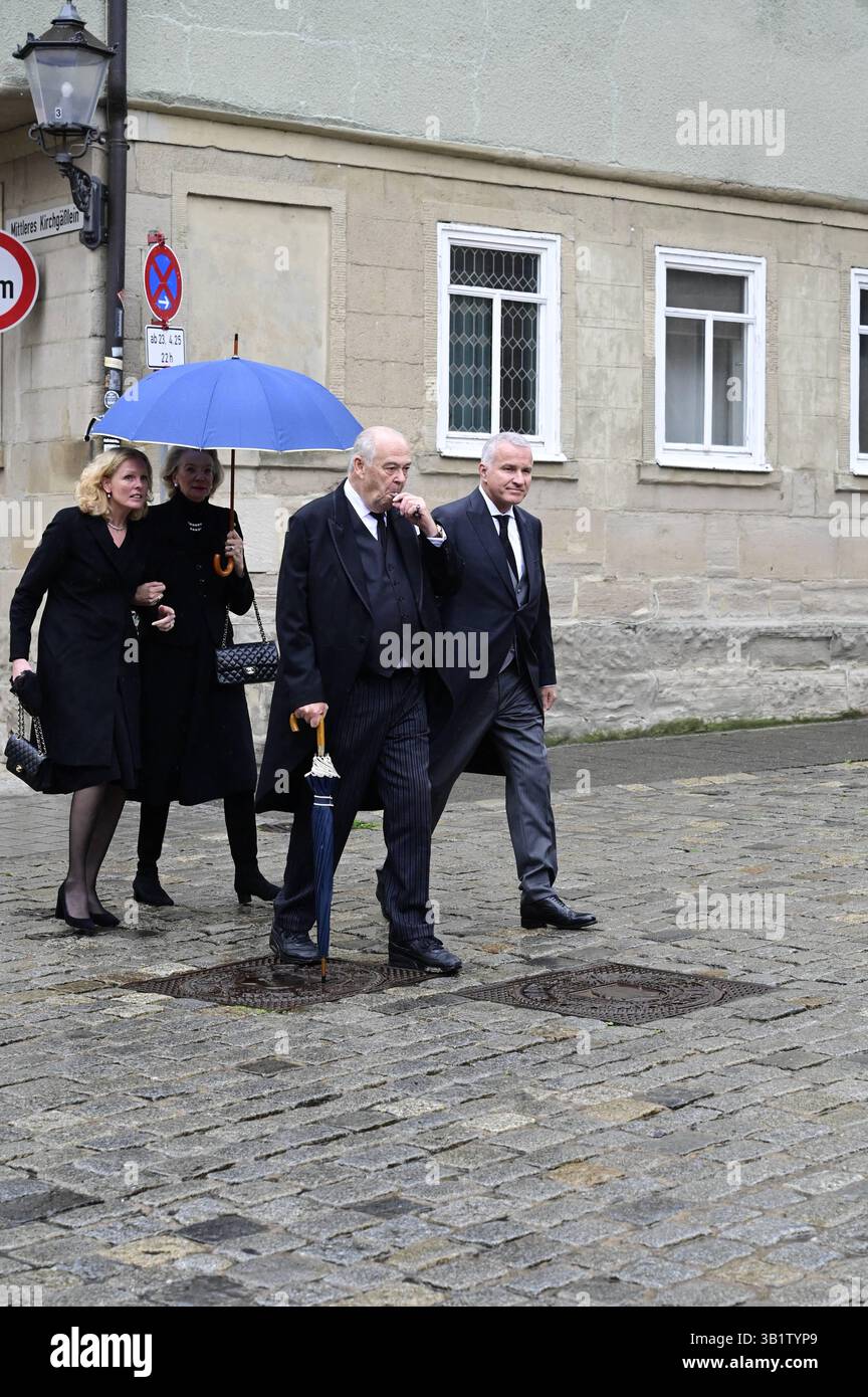 Ludwig Fürst zu Löwenstein-Wertheim-Freudenberg und Ehefrau Elisabeth ...