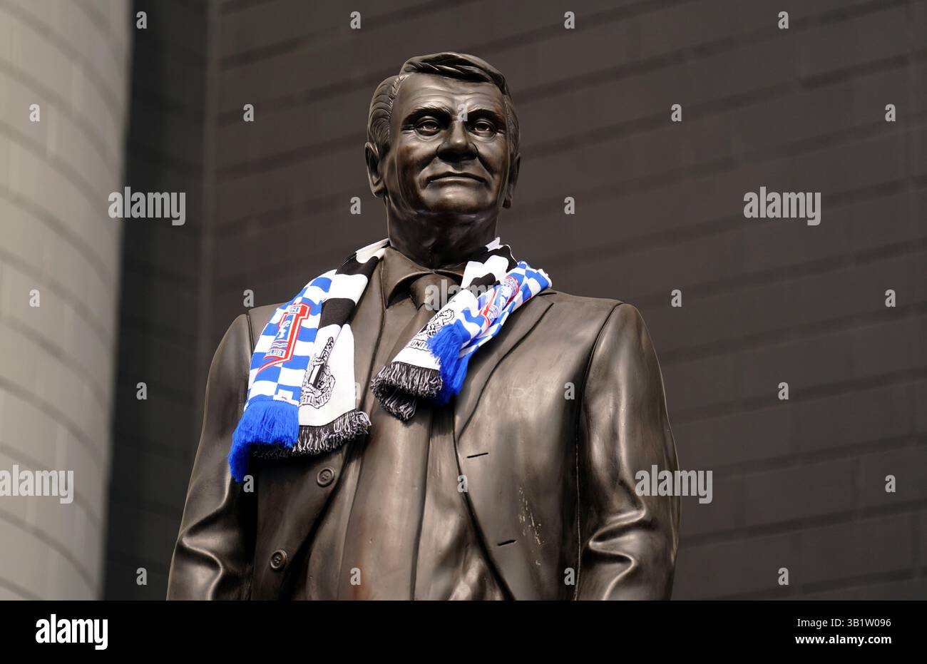 The statue of former Newcastle United and Ipswich Town manager Sir ...