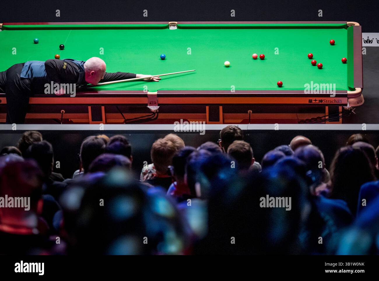 John Higgins during his match agains Xiao Guodong during day eight of ...