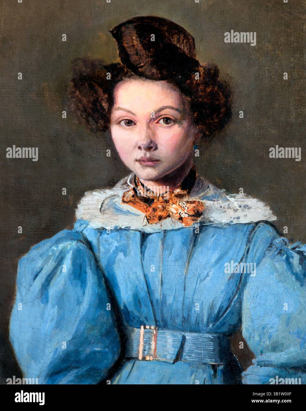 Portrait of Marie Louise Laure Sennegon 1831 by Jean-Baptiste Camille Corot 1796-1875 Paris ...