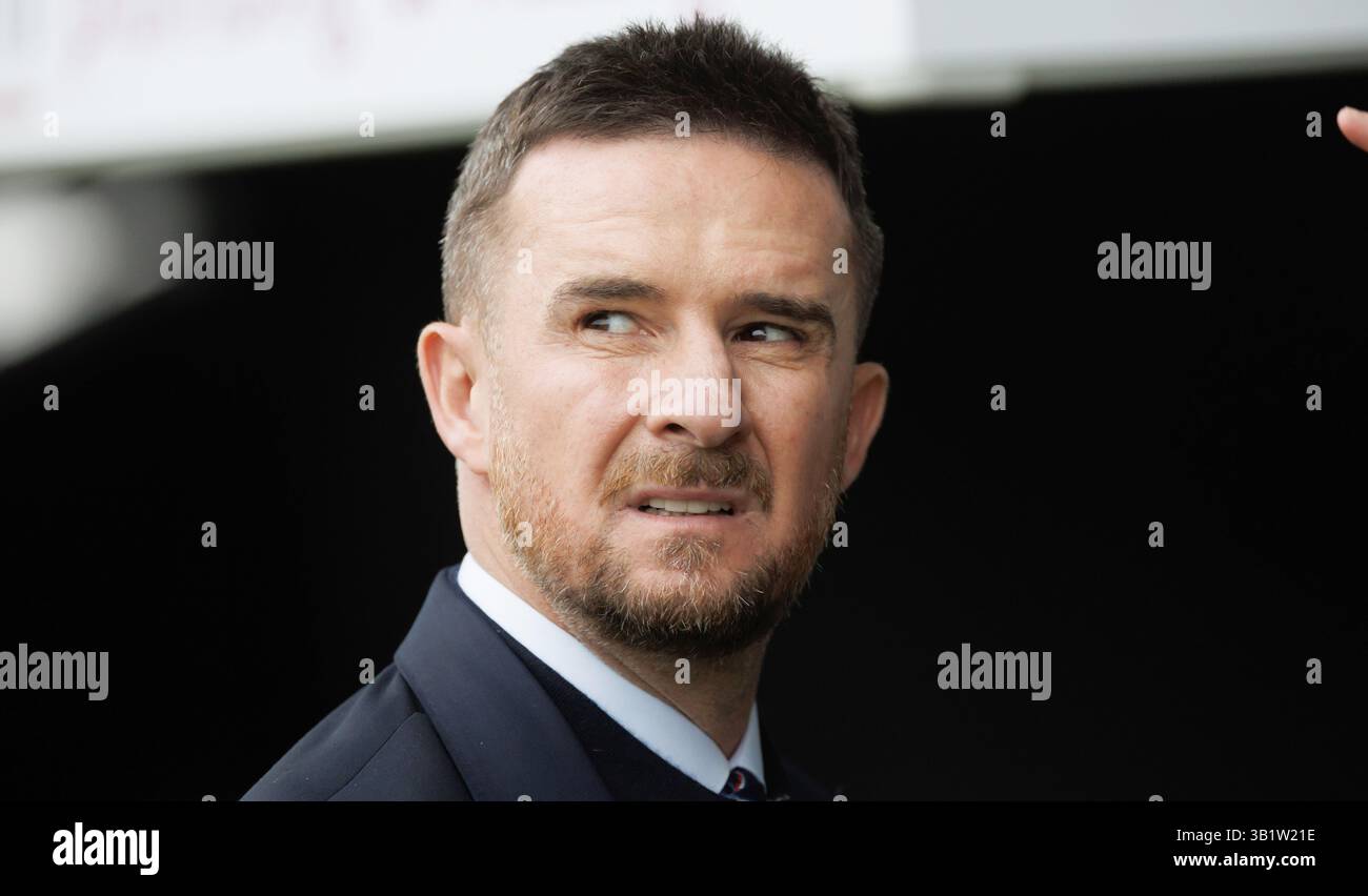 Rangers interim manager Barry Ferguson before the William Hill ...