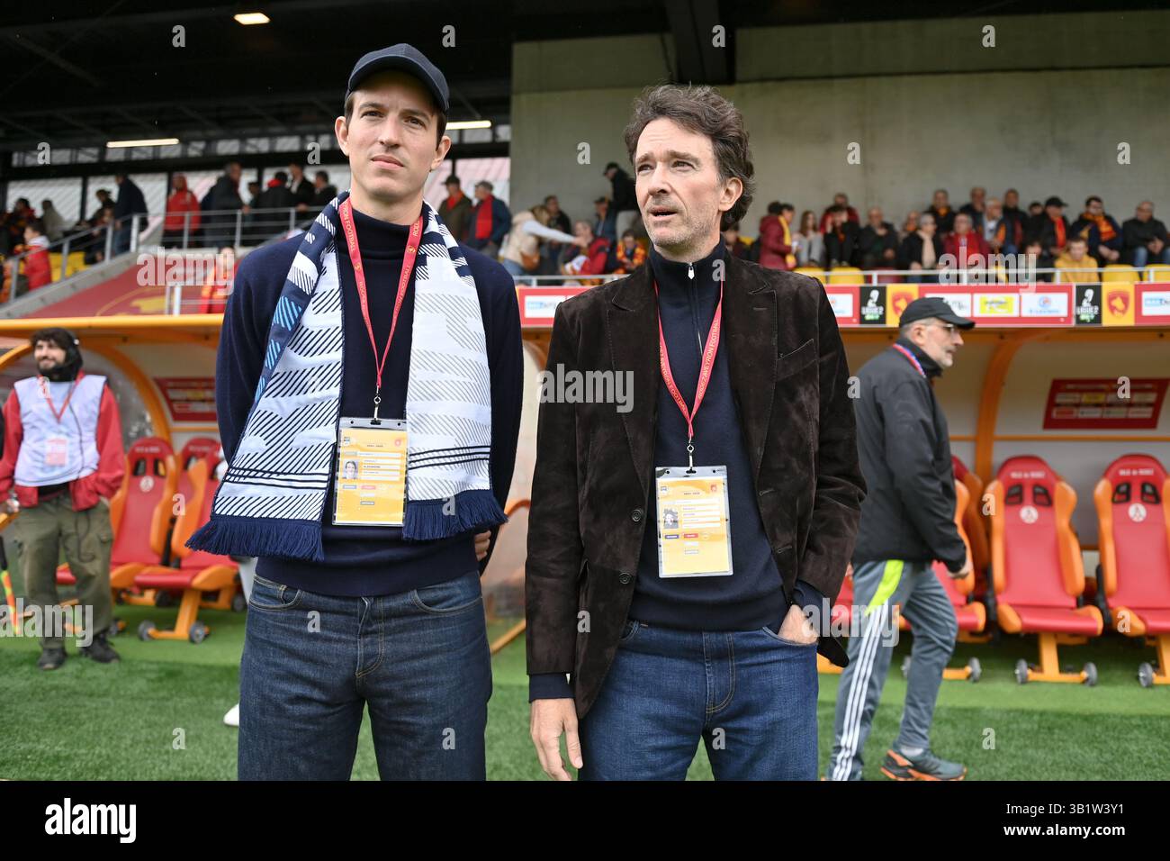 Antoine ARNAULT - Alexandre ARNAULT during the ligue 2 BKT match ...