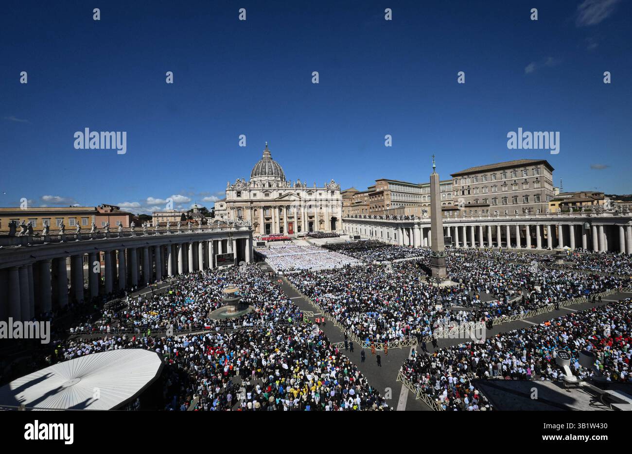 Rom, Vatikan 26.04.2025 Beerdigung Papst Franziskus: Uebersicht ...