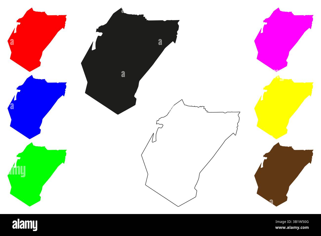 Mangalagiri city (Republic of India, State of Andhra Pradesh) map ...