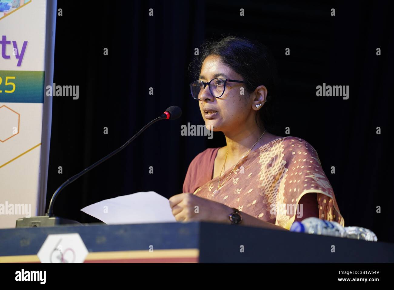 Kolkata, India. 26th Apr, 2025. Prof. Bhaswati Pandit, Secretary ...