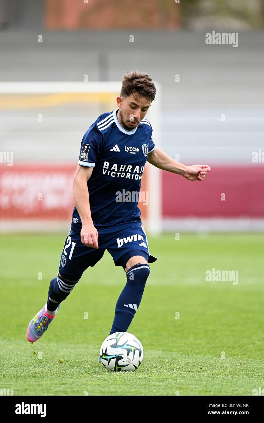 21 Maxime LOPEZ (pfc) during the ligue 2 BKT match between Rodez and Paris FC at Paul Lignon ...