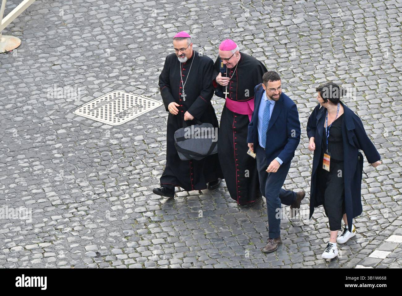 Rome, Italy. 26th Apr, 2025. Vatican City, Rome, Italy - Pierbattista ...