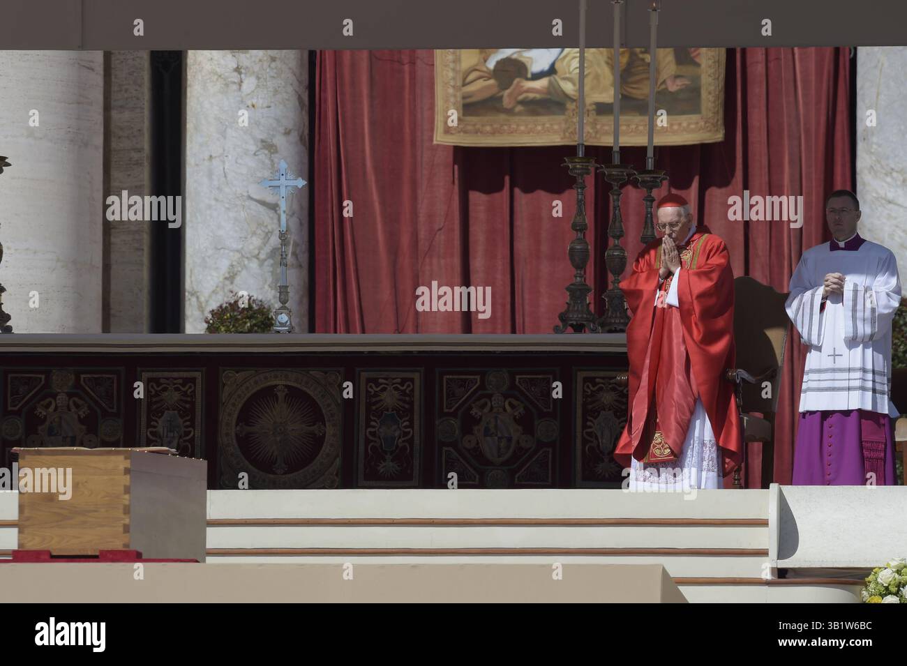 Rome, Italy. 26th Apr, 2025. Rome, Funeral of Pope Francis Ceremony in ...