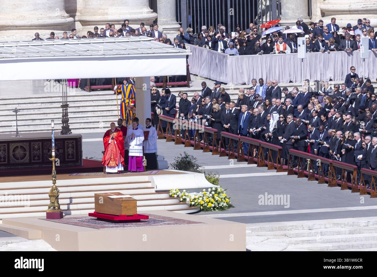 Rome, Italy. 26th Apr, 2025. Rome, Funeral of Pope Francis Ceremony in ...