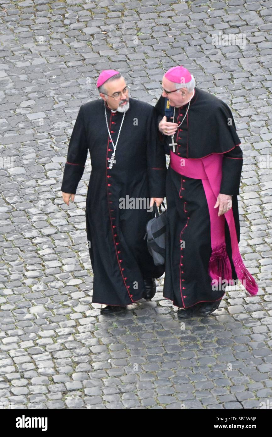 Rome, Italy. 26th Apr, 2025. Vatican City, Rome, Italy - Pierbattista ...