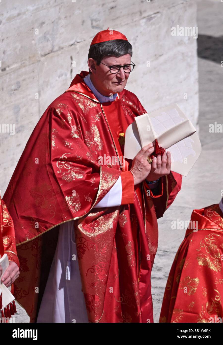 Rom, Vatikan 26.04.2025 Beerdigung Papst Franziskus: Erzbischof von ...