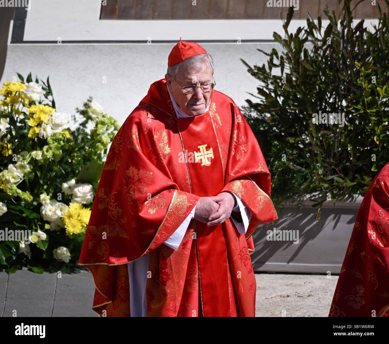 Rom, Vatikan 26.04.2025 Beerdigung Papst Franziskus: Kardinal Dr ...
