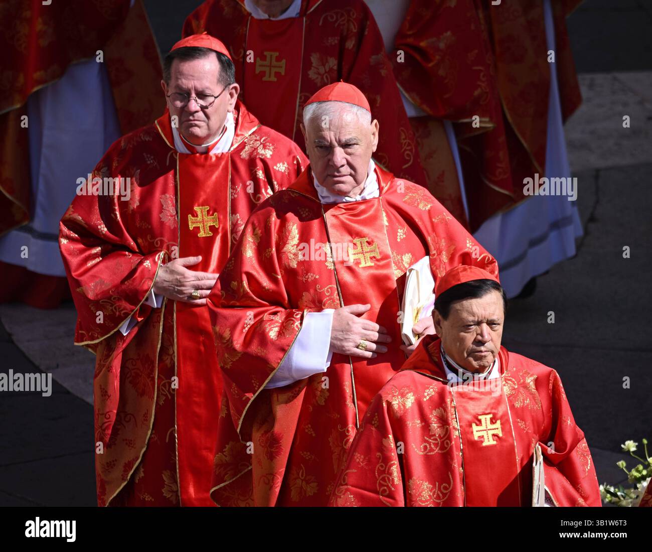 Rom, Vatikan 26.04.2025 Beerdigung Papst Franziskus: Erzbischof Gerhard ...