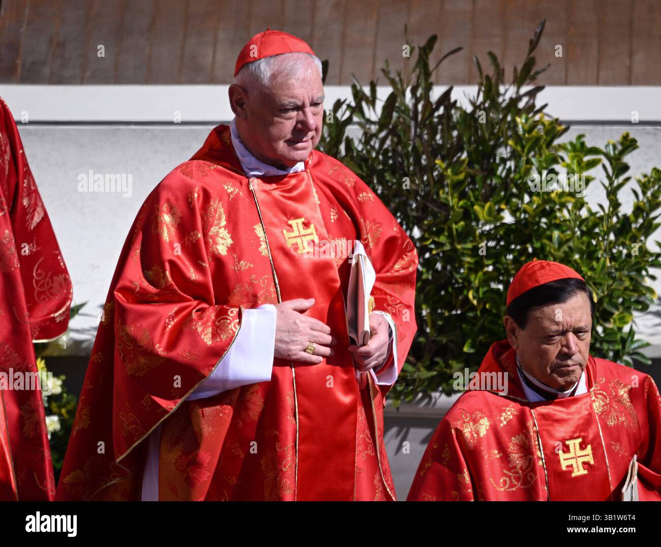 Rom, Vatikan 26.04.2025 Beerdigung Papst Franziskus: Erzbischof Gerhard ...
