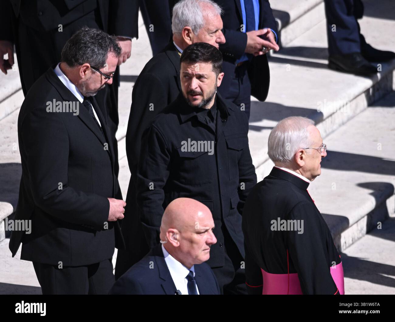 Rom, Vatikan 26.04.2025 Beerdigung Papst Franziskus: Praesident ...