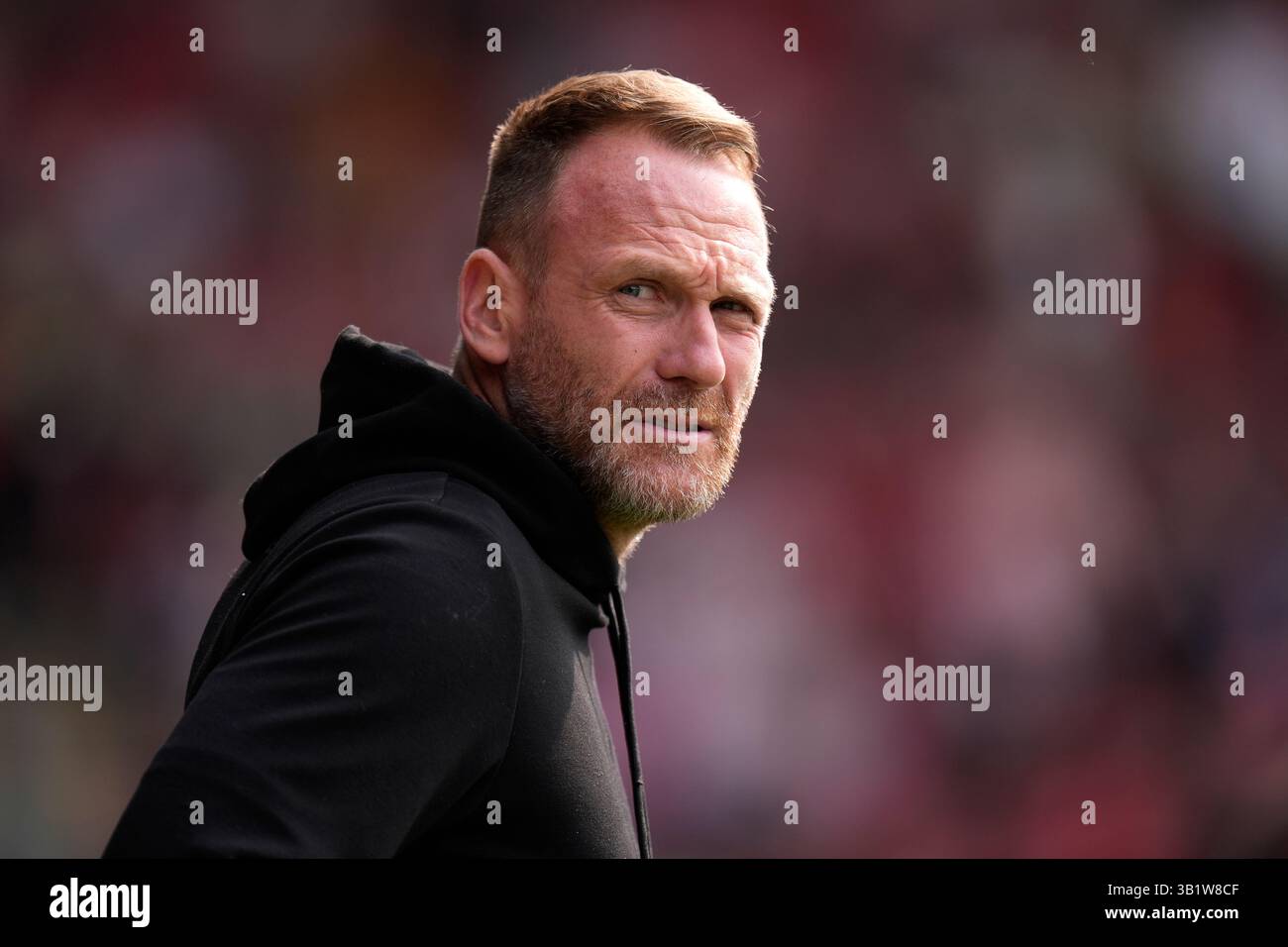 Southampton interim manager Simon Rusk before the Premier League match ...