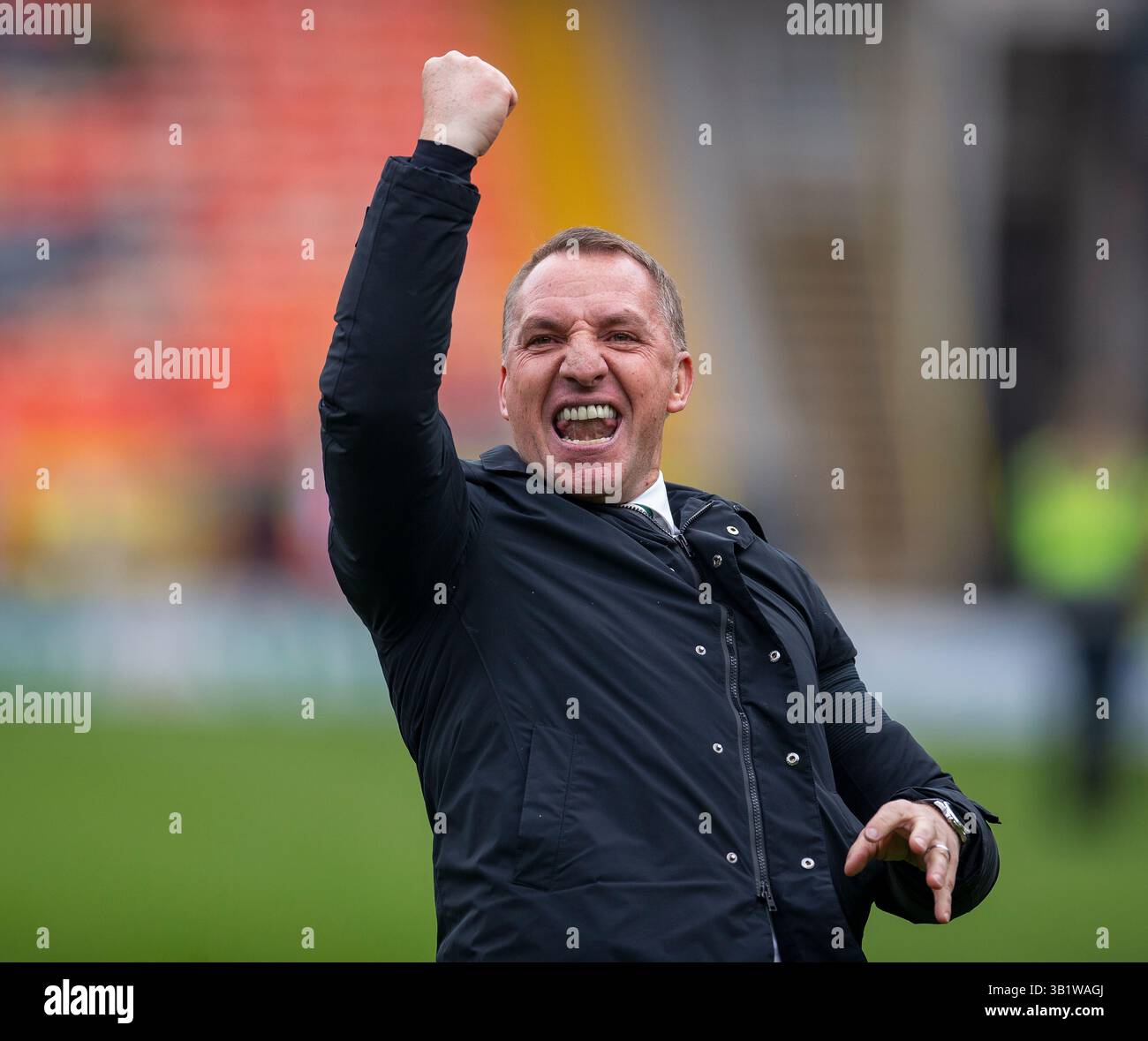 Tannadice Park, Dundee, UK. 26th Apr, 2025. Scottish Premiership ...