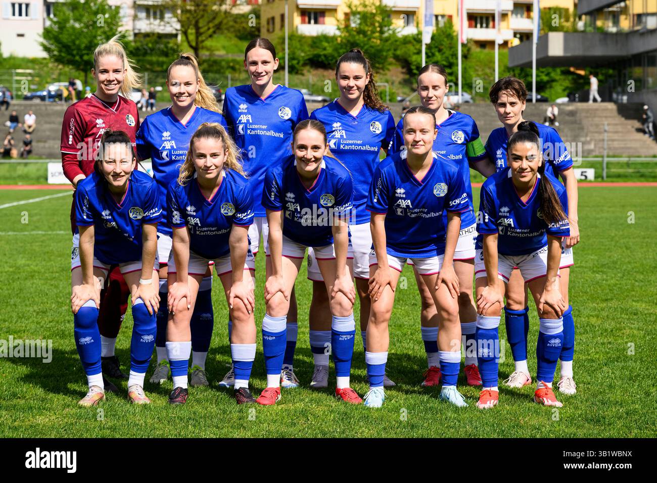 26/04/2025, Luzern, Hubelmatt, Women's Super League Platzierungsspiel ...