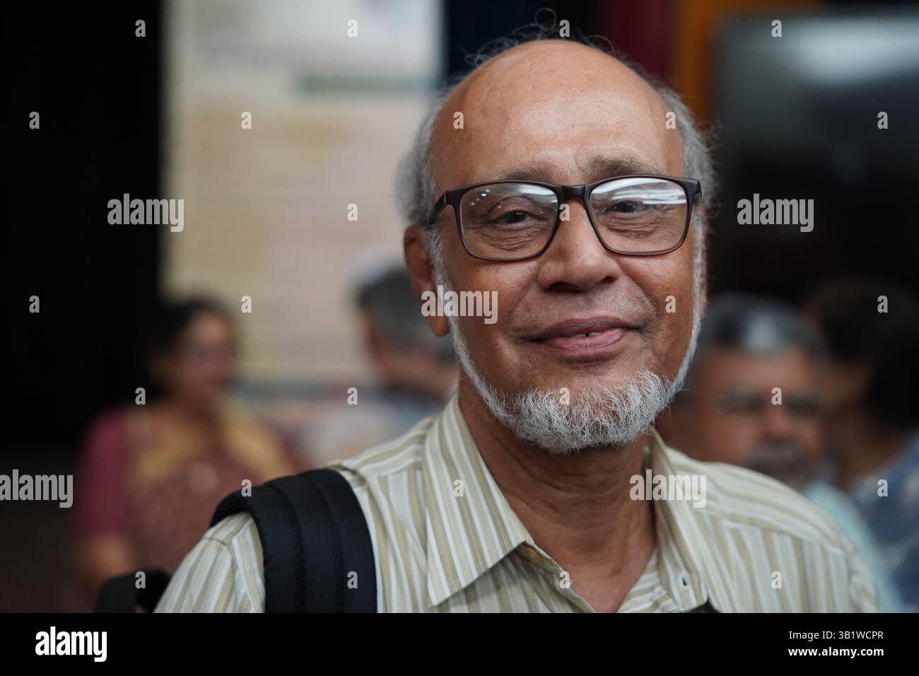 April 26, 2025, Kolkata, West Bengal, India: Prof. Partha Pratim Majumder, Founder of the ...