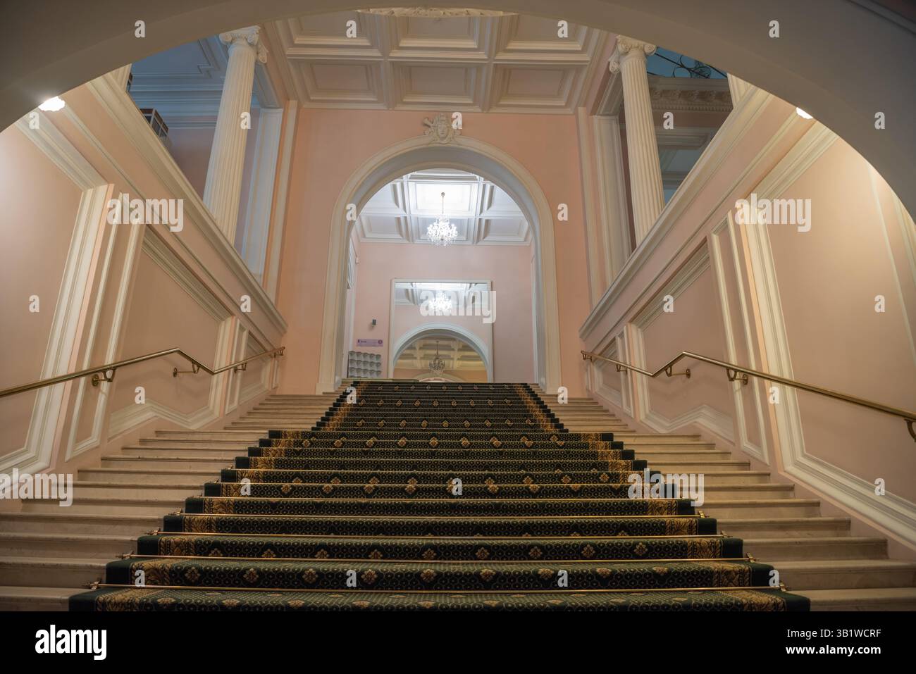 Staircase in tchaikovsky concert hall hi-res stock photography and ...