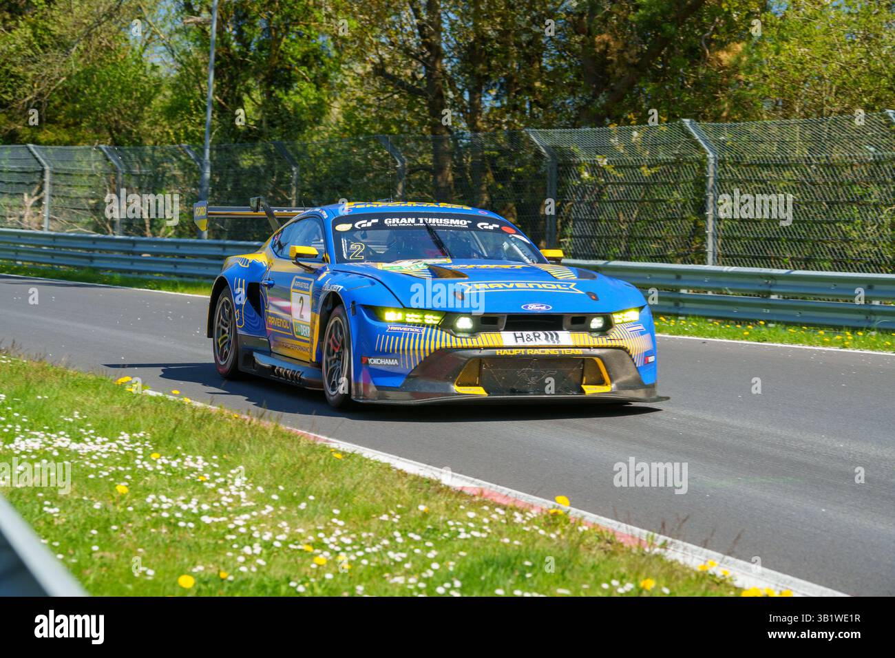 26.04.2025 Nürburgring endurance series race 2(NLS), Nürburgring ...