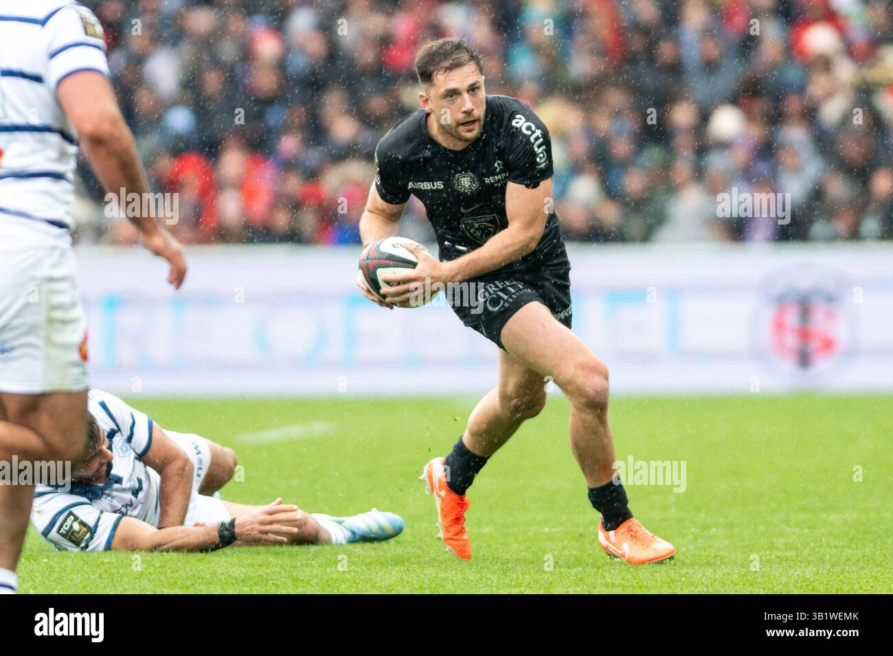 Toulouse, France. 26th Apr, 2025. Pierre Louis Barassi of Toulouse ...