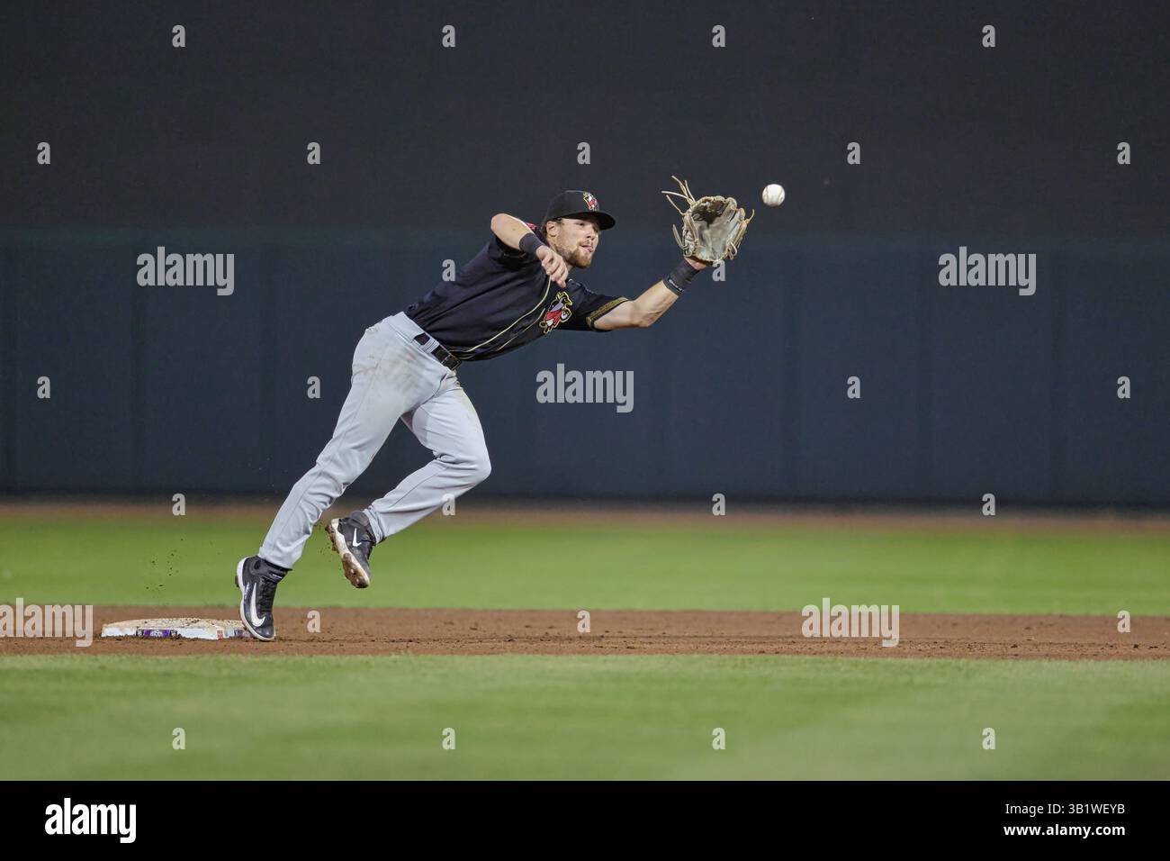 Winston-Salem, NC. USA; Rome Emperors second base Joe Olsavsky (38 ...