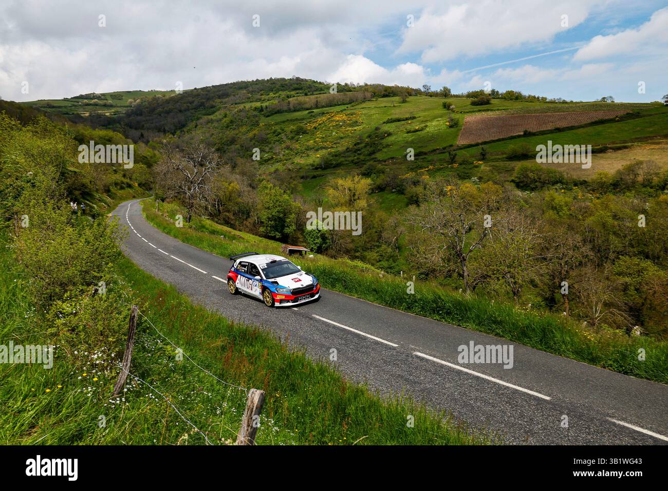 22 VON THURN UND TAXIS Albert, HAIN Jara, Skoda Fabia RS Rally2, action ...