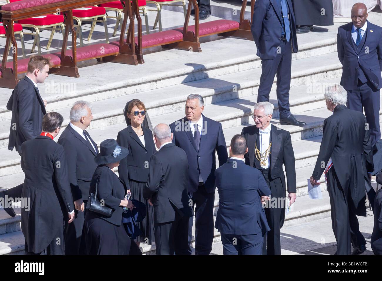 Italy, Rome, Vatican City, 26 April, 2025 : A view during the funeral ...