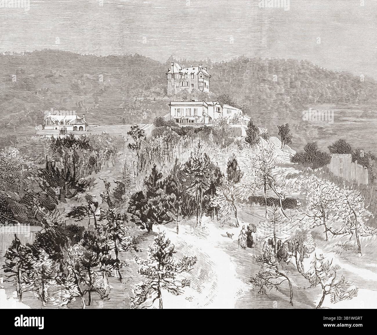 Villa Edelweiss, Cannes, French Riviera, the house occupied by her ...