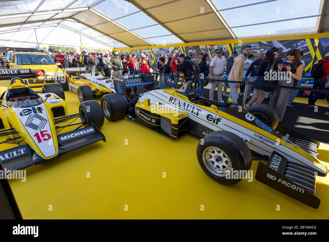 Exposition anniversaire Renault, during the 2025 KENNOL Grand Prix de ...
