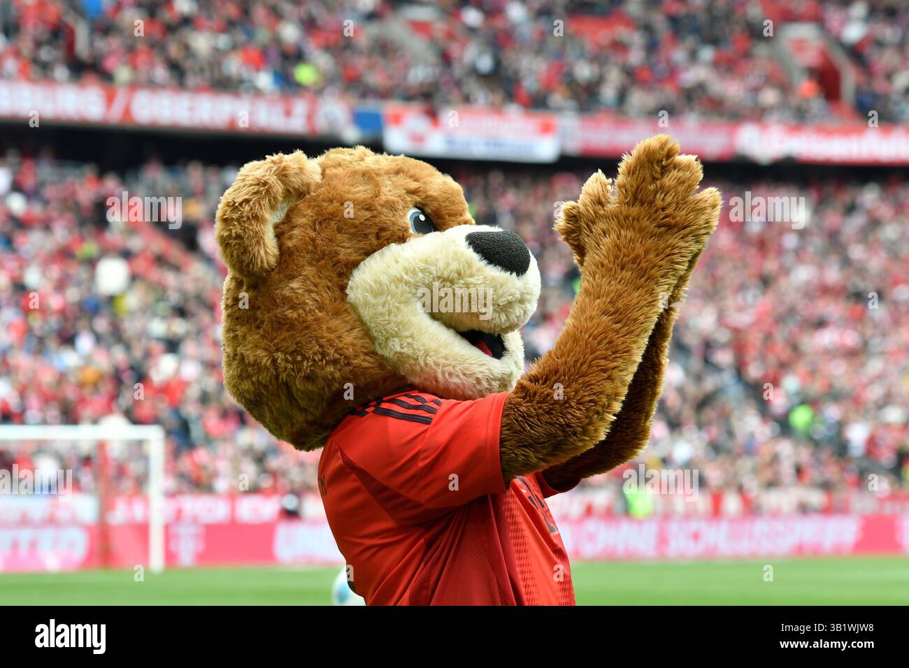 Munich, Germany. 26th Apr, 2025. MUNICH, GERMANY - APRIL 26: Mascot ...