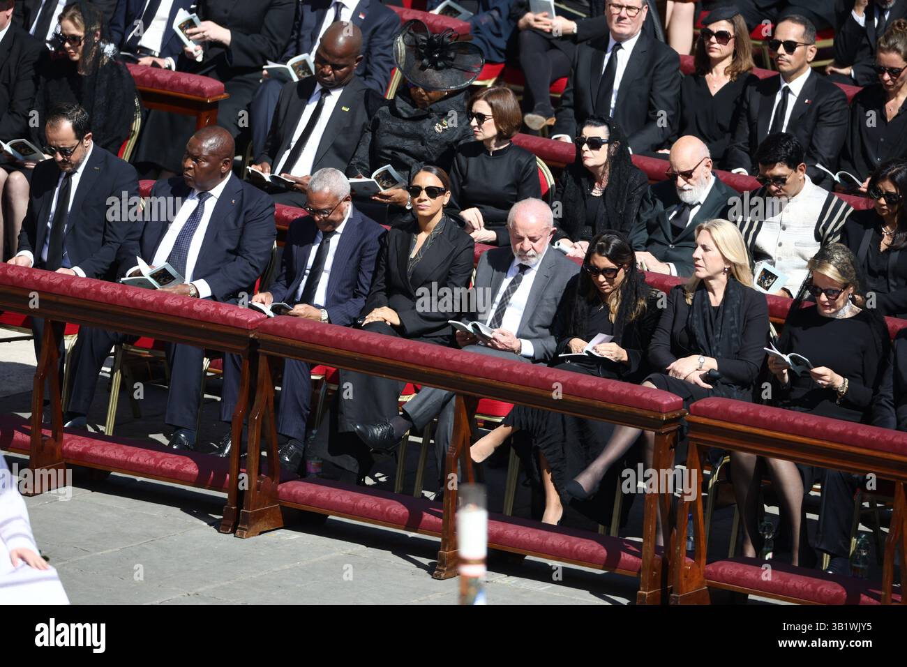 Vatican City, Vatican. 26th Apr 2025. President of Brazil, Luiz Inacio ...