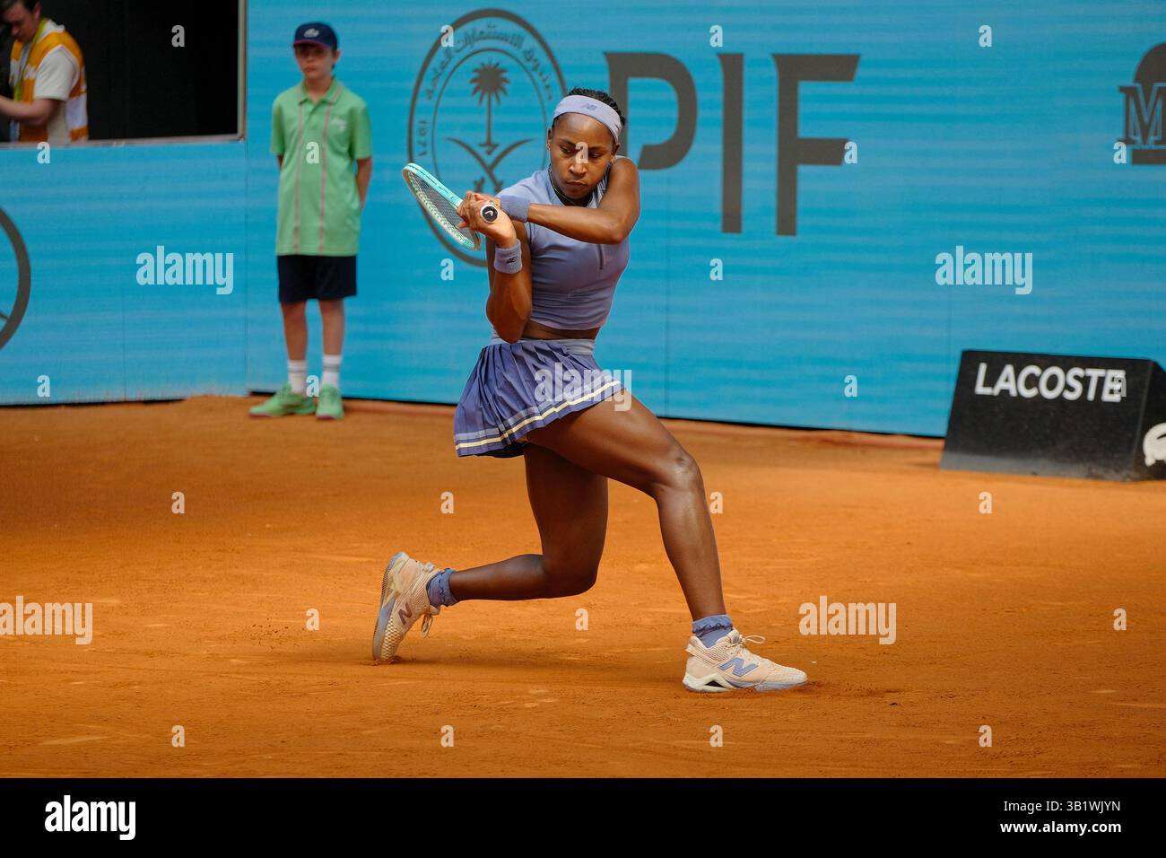 Madrid, Spain. 26th Apr, 2025. Tennis WTA, individual Women: Mutua ...