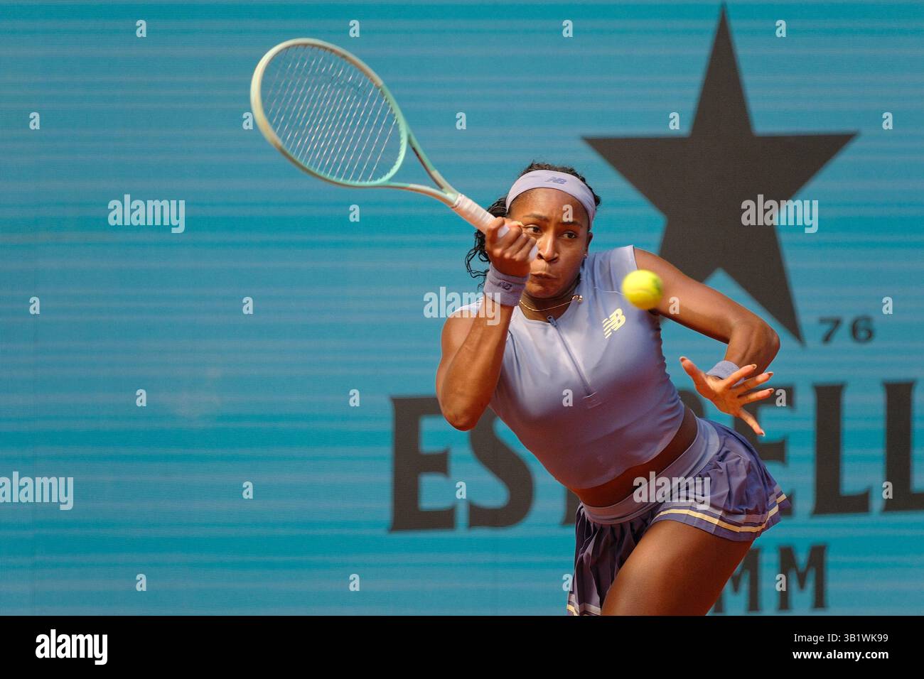 Madrid, Spain. 26th Apr, 2025. Tennis WTA, individual Women: Mutua ...