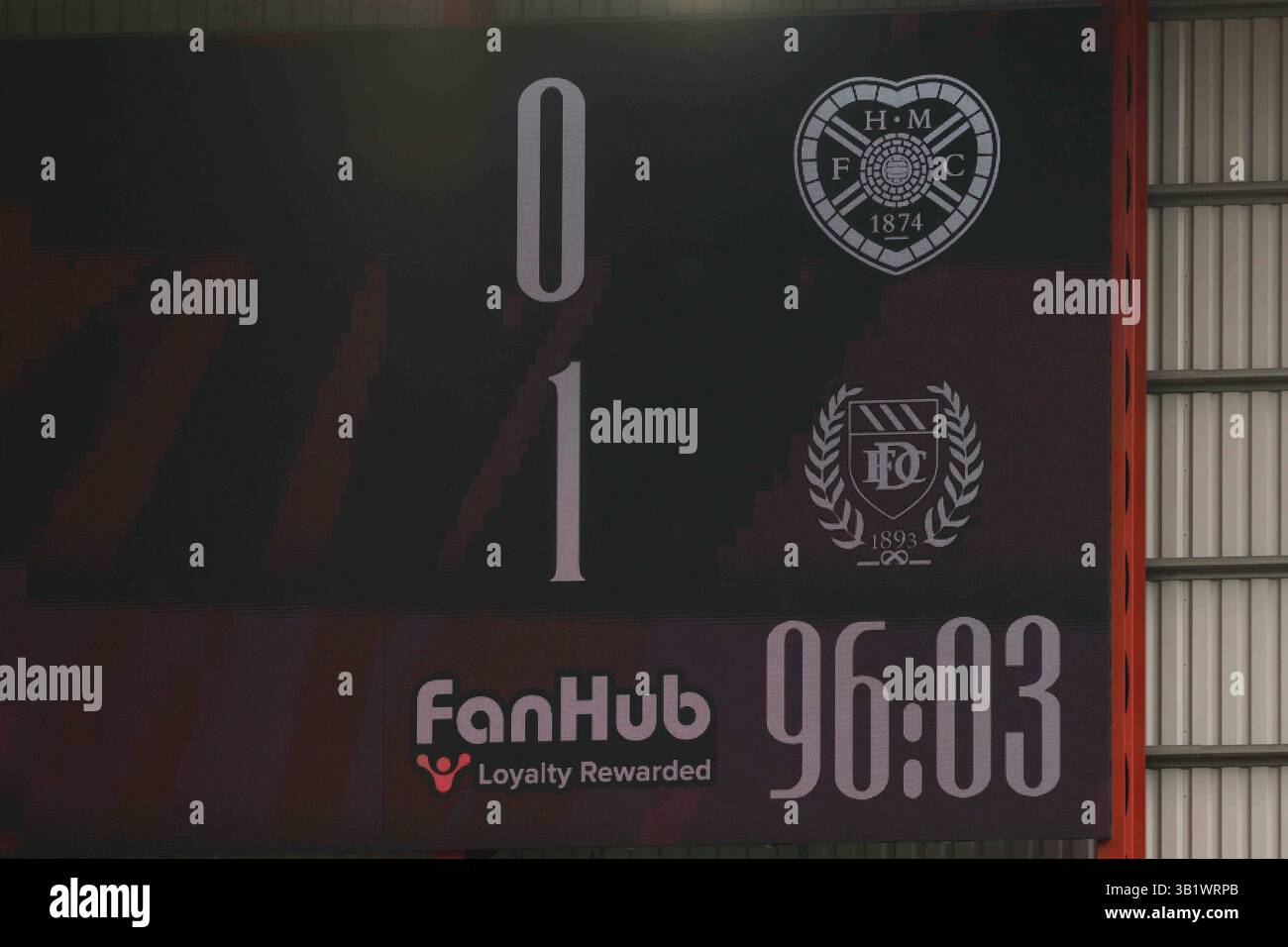 26th April 2025; Tynecastle Park, Edinburgh, Scotland: Scottish ...